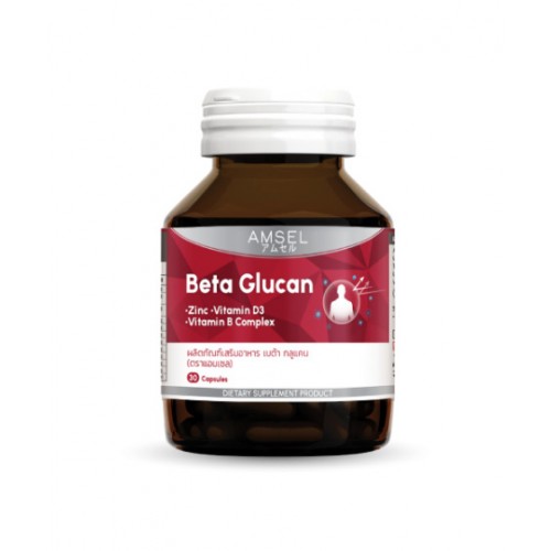 Бета Глюкан Amsel Beta Glucan 30 капсул купить